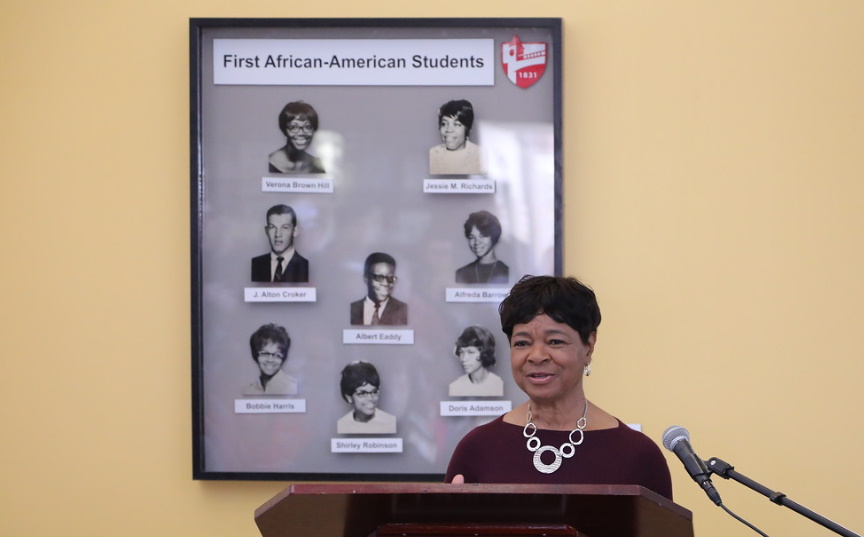 Clubs honor first African American students